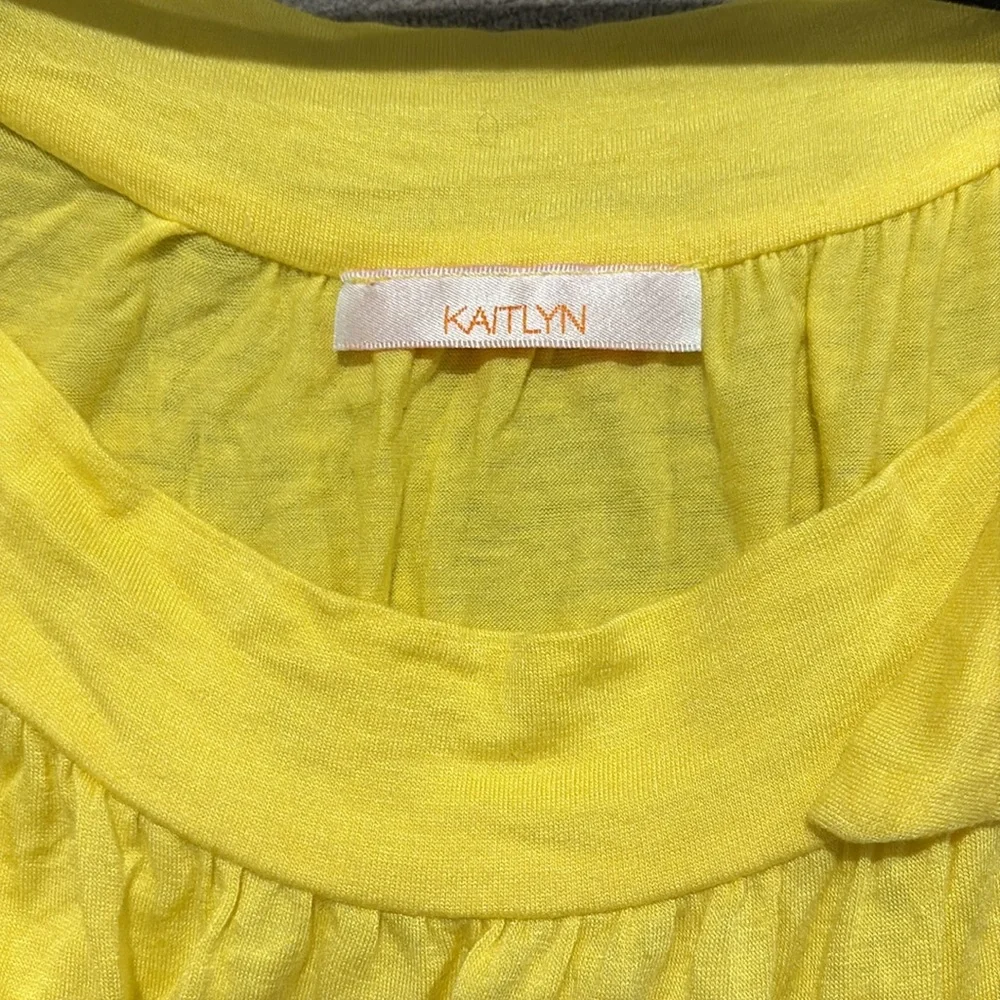 Kaitlyn | Dresses | Kaitlyn Sunny Yellow Tiered Dress | Poshmark